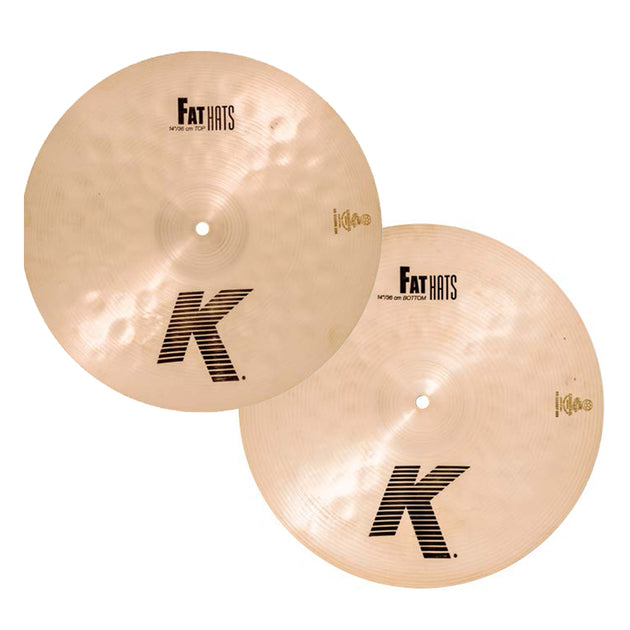 Zildjian 14" K Fat Hat Hi-Hat - Pair Cymbal – Music City Canada