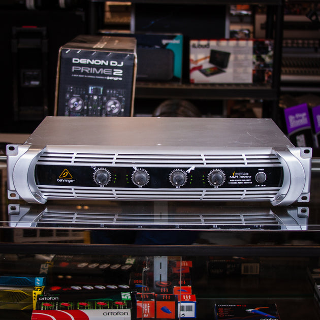 Behringer iNUKE NU4-6000 High Density 6000-Watt 4-Channel Power Amplif – Music City Canada