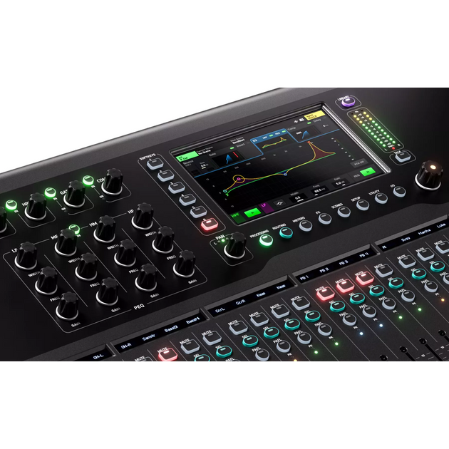 Allen & Heath Qu-7D 36-Channel / 12-Bus Digital Mixer with 33 Motorize ...
