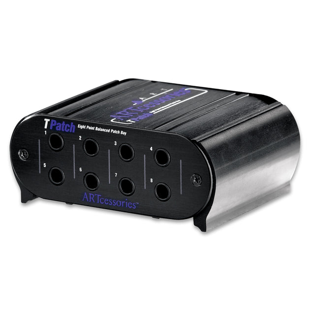 ART TPatch Eight Point Balanced Patch Bay – Music City Canada