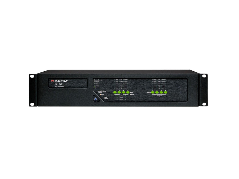 Ashly ne4400t - 4x4 Protea DSP Audio System Processor with Dante Optio – Music City Canada