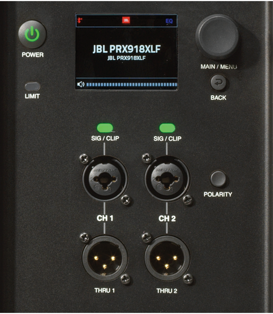 JBL PRX 918 XLF Powered Subwoofer - 18" (RENTAL) – Music City Canada