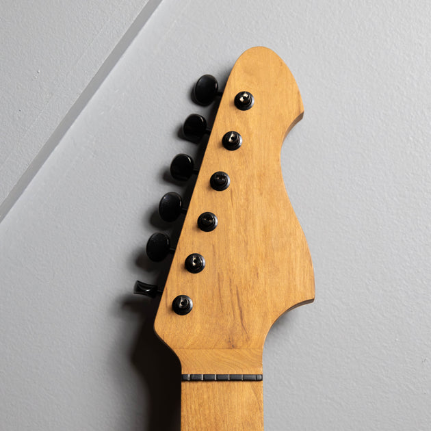 Warmoth USA - Baritone Conversion Bass "6" GTR Neck "Roasted Maple" 24 ...