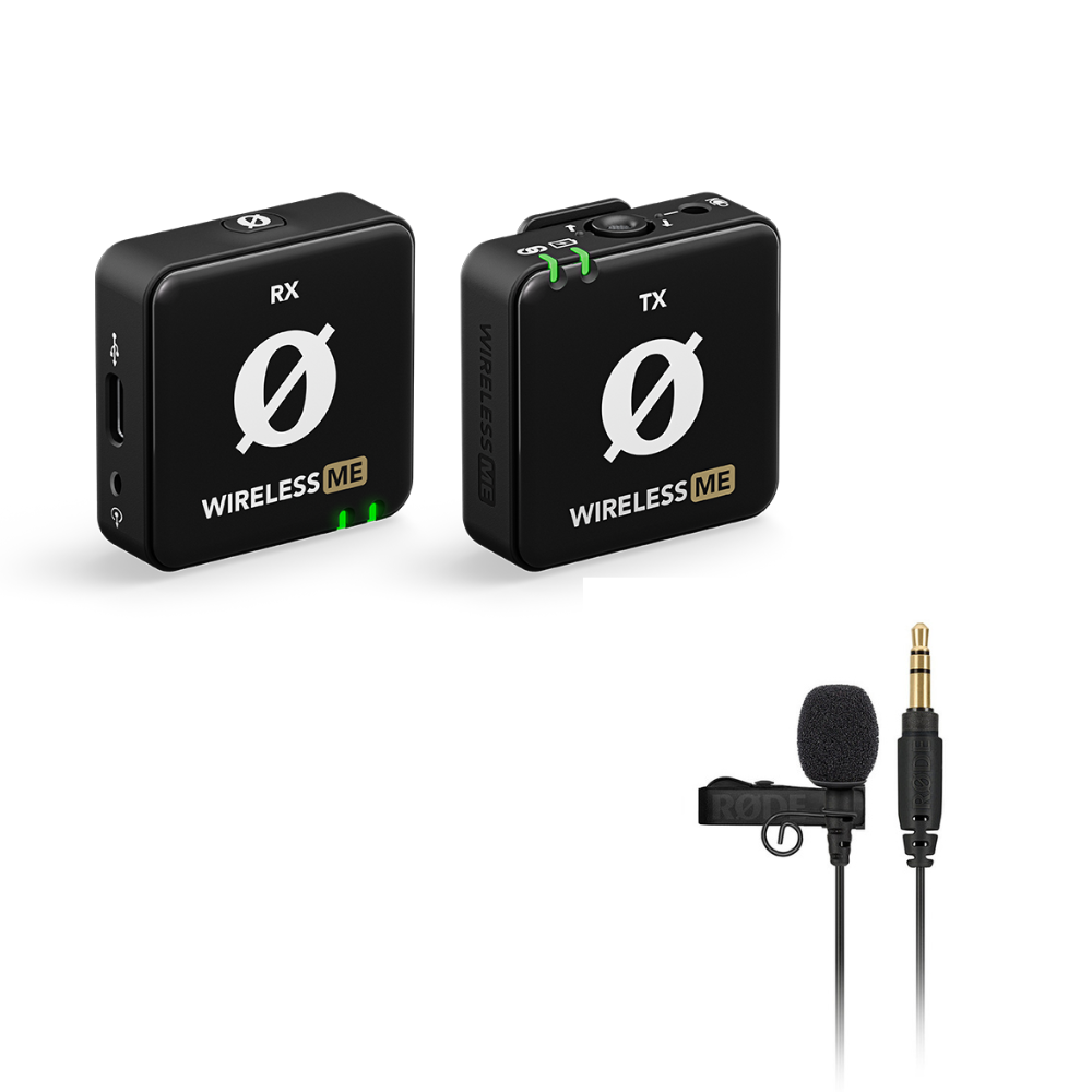 Rode ROD-WIRELESSME-BUNDLE Ultra-compact Wireless Microphone System Bu ...