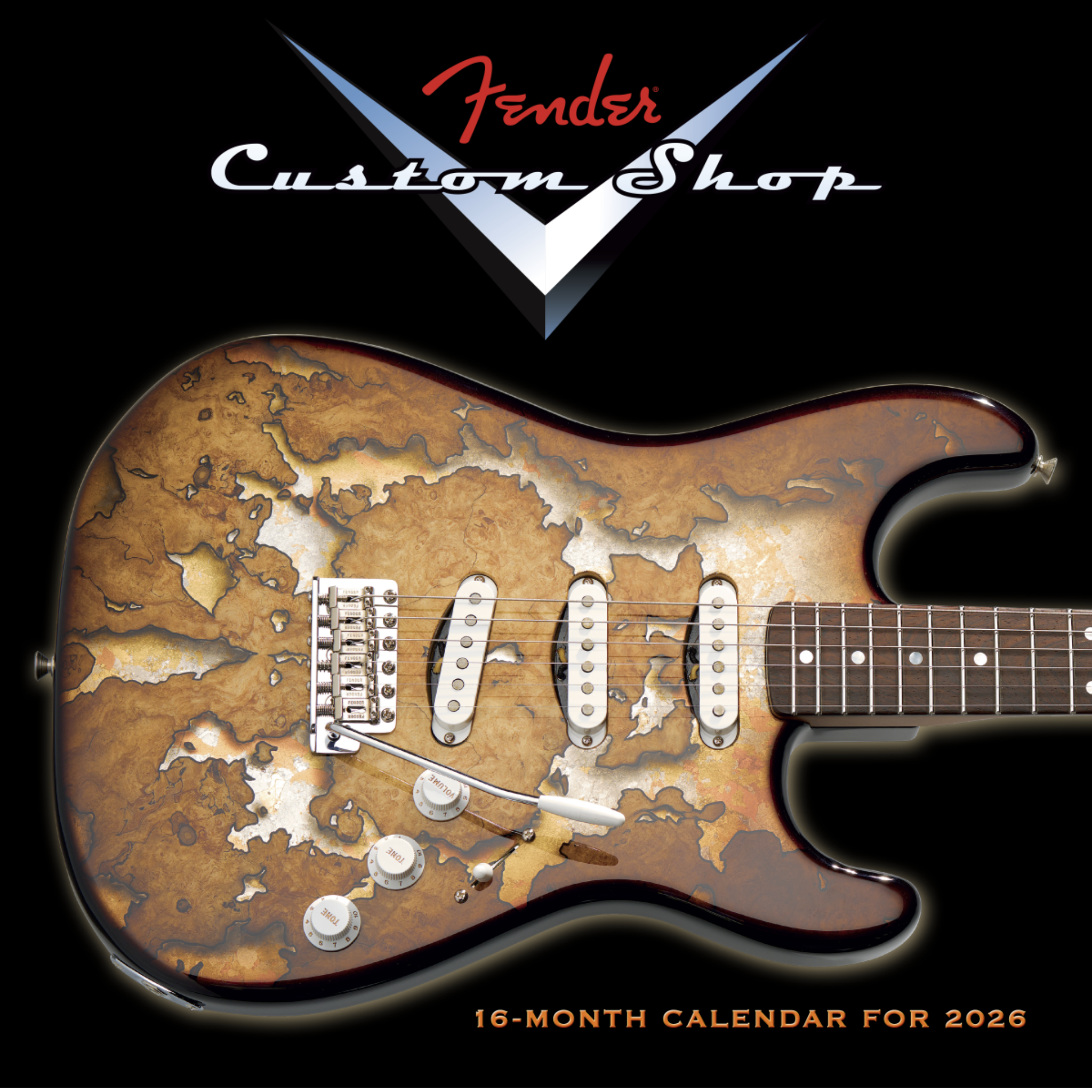 Fender 2026 ® Custom Shop Calendar – Music City Canada
