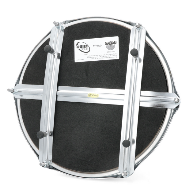 Sabian 10" Quiet Tone Classic Snare Practice Pad – Music City Canada