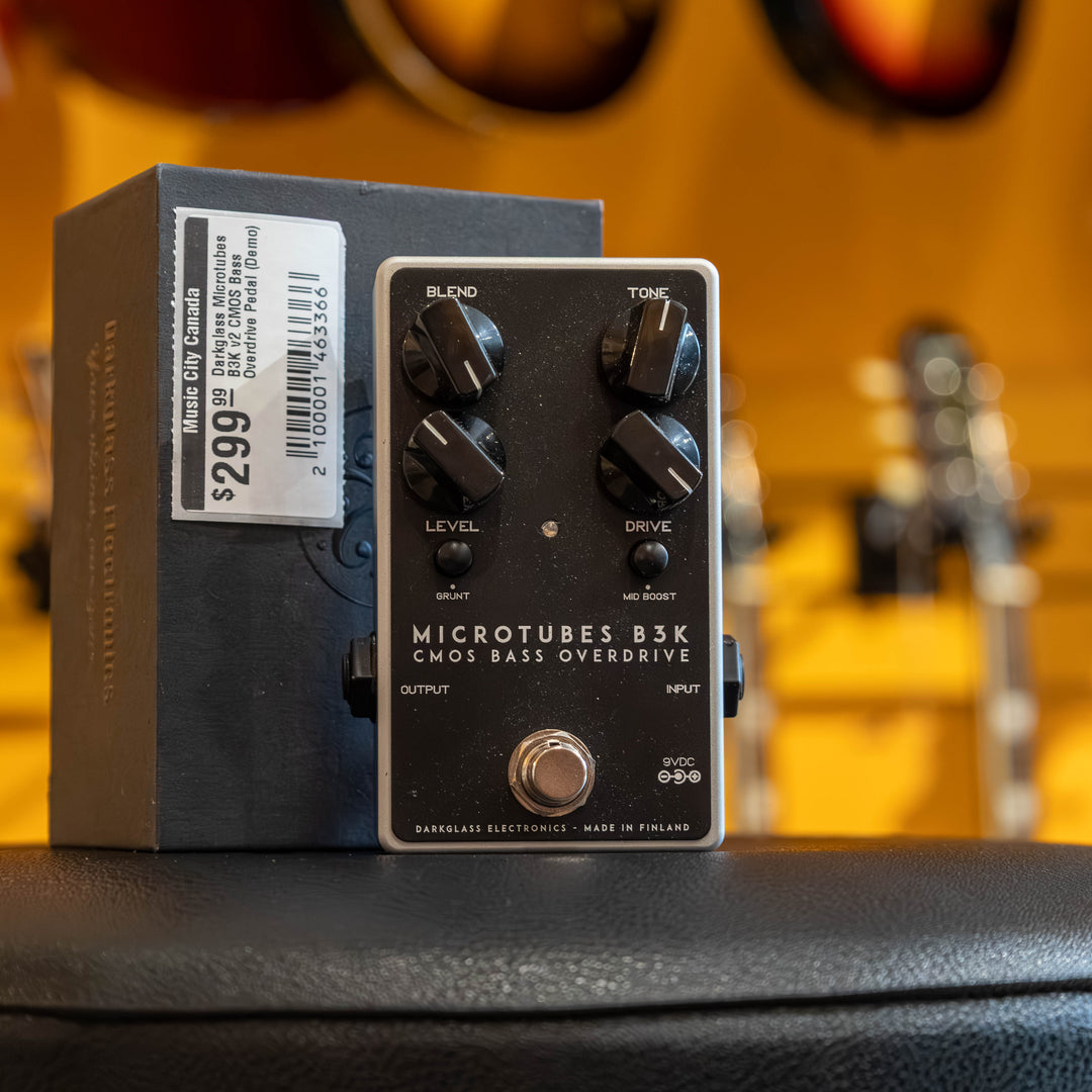 Darkglass Microtubes B3K v2 CMOS Bass Overdrive Pedal (Demo) – Music ...