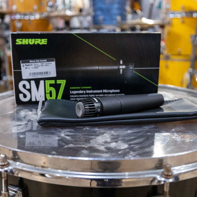 Shure- SM57 Cardioid Dynamic Mic w/Box - USED – Music City Canada