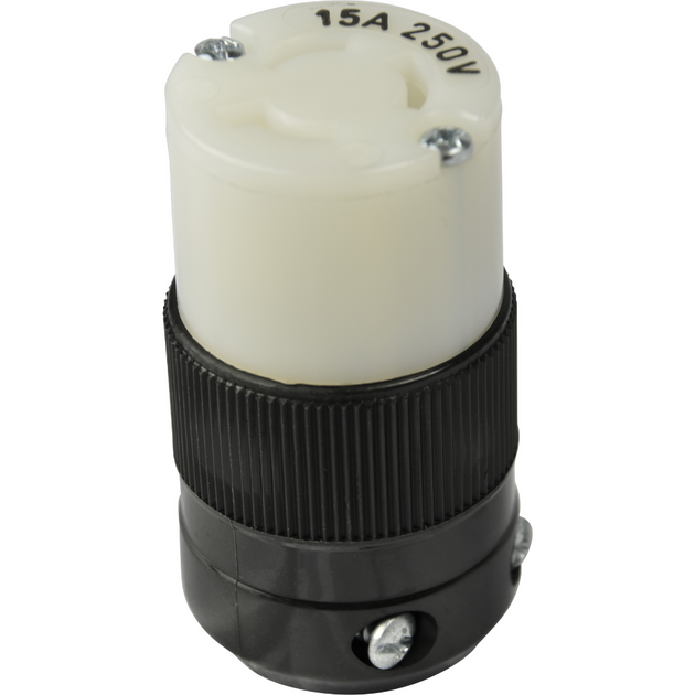 Marinco MAR-L615-4579C Female 250V/15A Twist-Lock Inline Connector ...