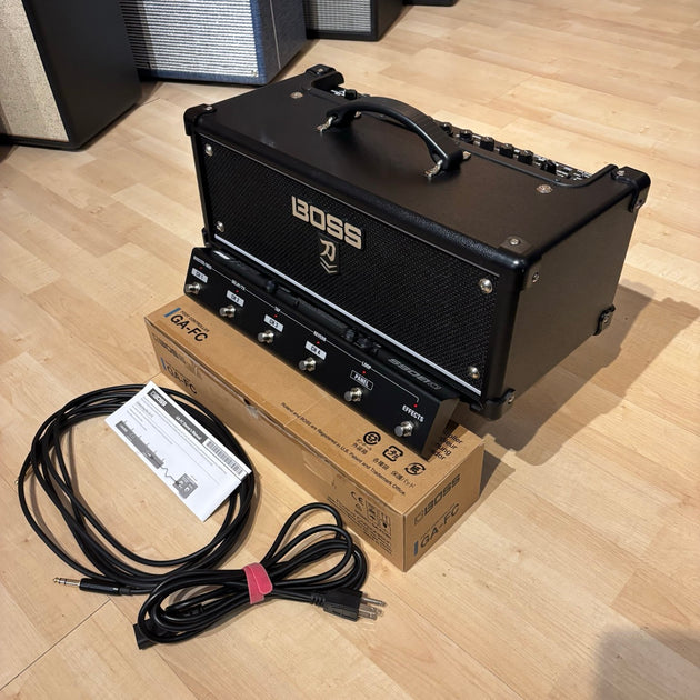 Boss - KTN-2H" Katana 100 Head" w/Boss "GA-FC" Foot Controller (In Box ...