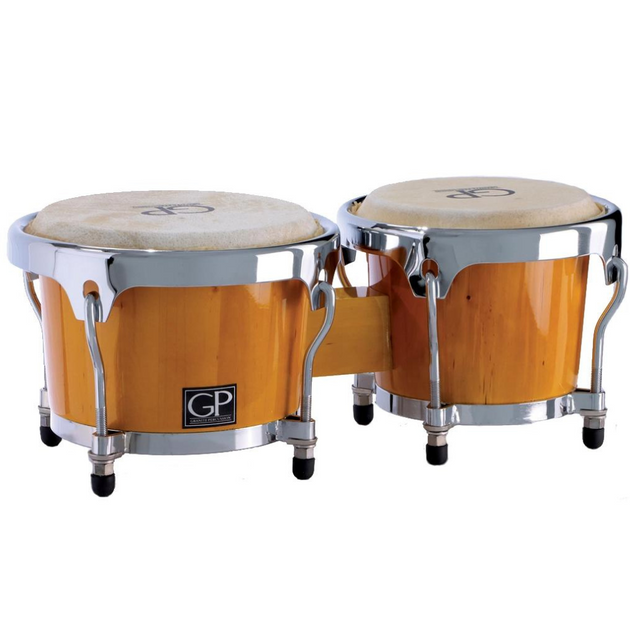 Los Cabos GP-BongoN 6.5"&7.5" Bongo Set - Natural Finish – Music City ...