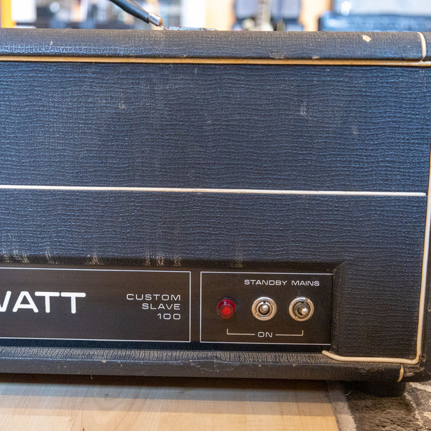 "VINTAGE & RARE" 1974 Hiwatt "Custom Slave 100" (STA-100) - USED ...