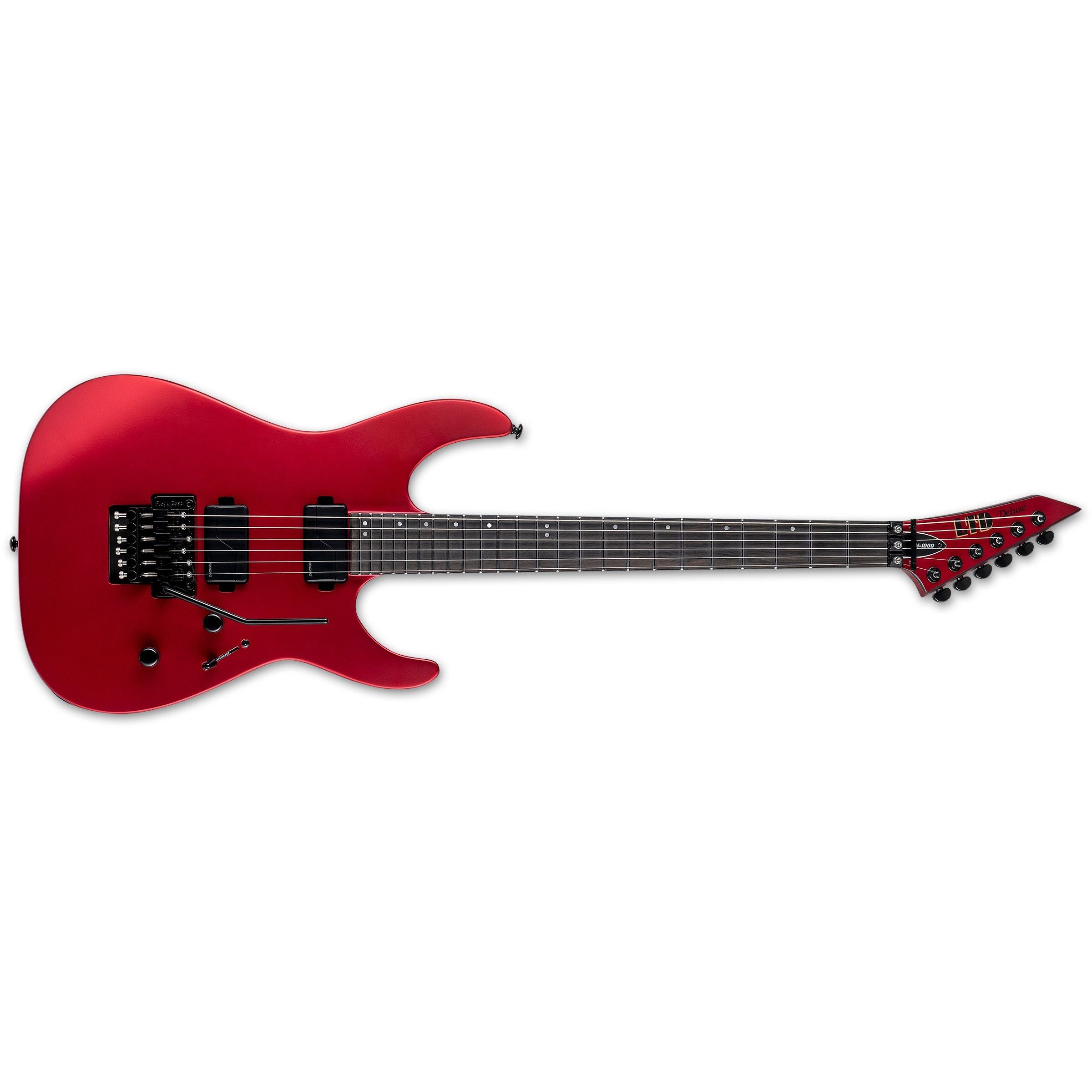 ESP LTD M-1000 (Candy Apple Red Satin) LM1000CARS – Music City Canada