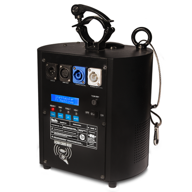 Sparktacular Rainfall Inverted Pyrotechnic Cold Spark Machine – Music ...