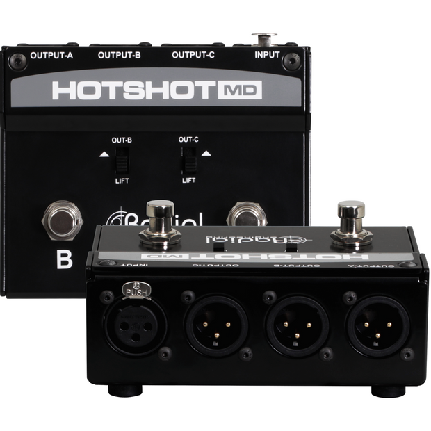 Radial Hotshot MD Dynamic Microphone Switcher – Music City Canada