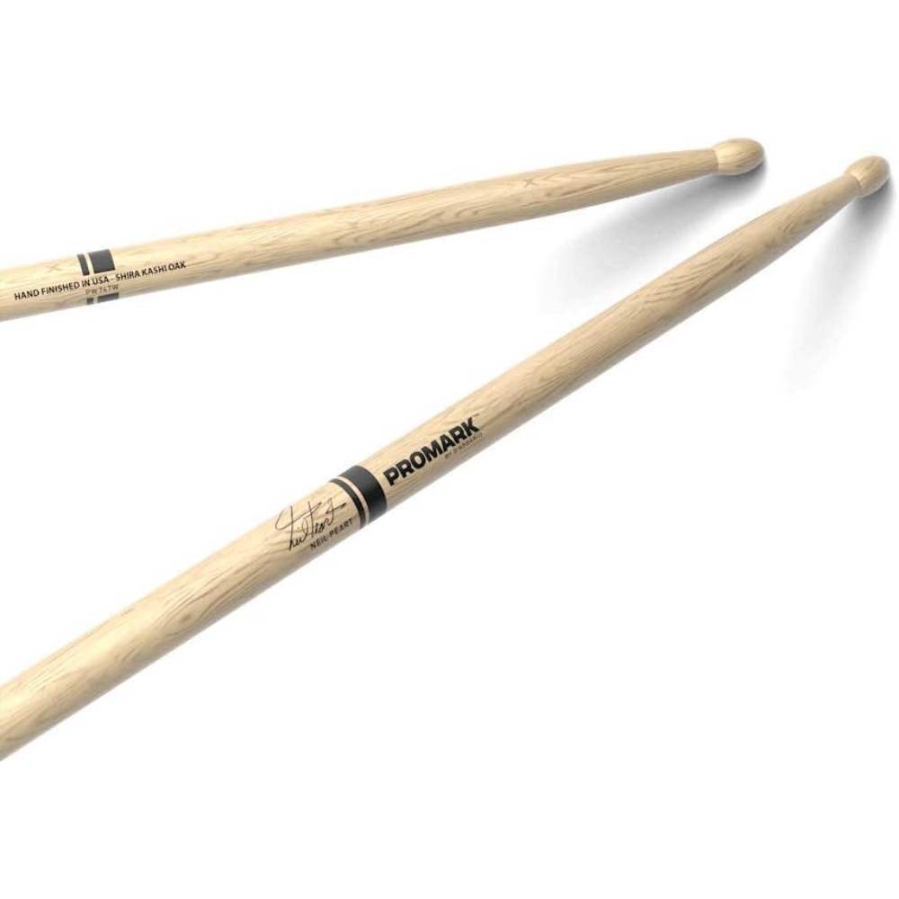Promark PW747W-4P Neil Peart 747 Shira Kashi Oak Drumstick, 4-Pack ...