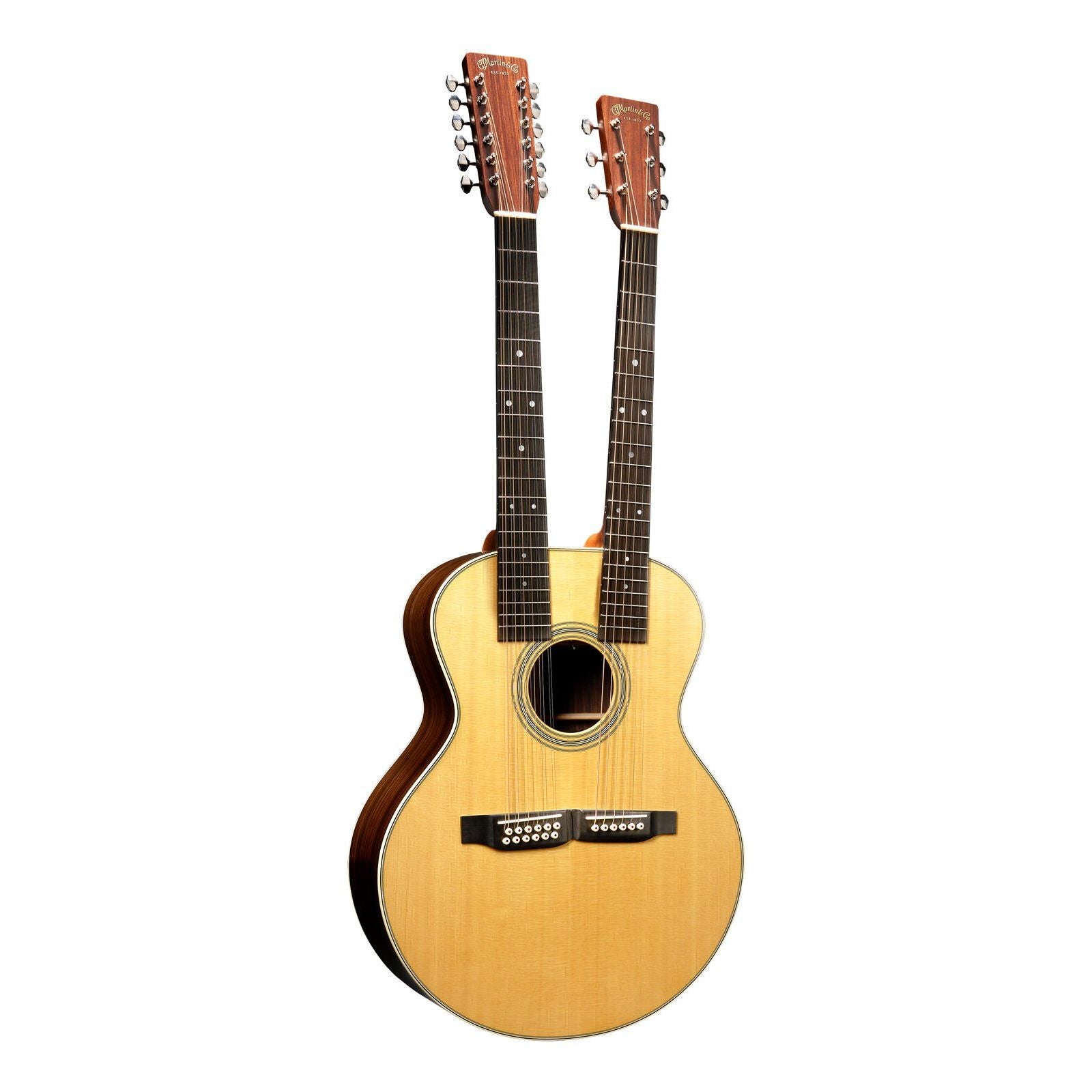 Martin Grand J-28E DN Standard Series Doubleneck Acoustic-Electric Gui ...