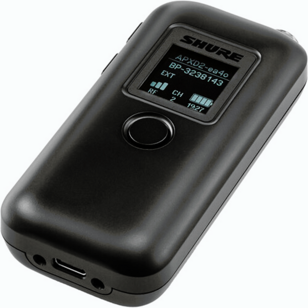 Shure MXW1X-Z10MXW neXt 2 Wireless Bodypack Transmitter with Integrate ...