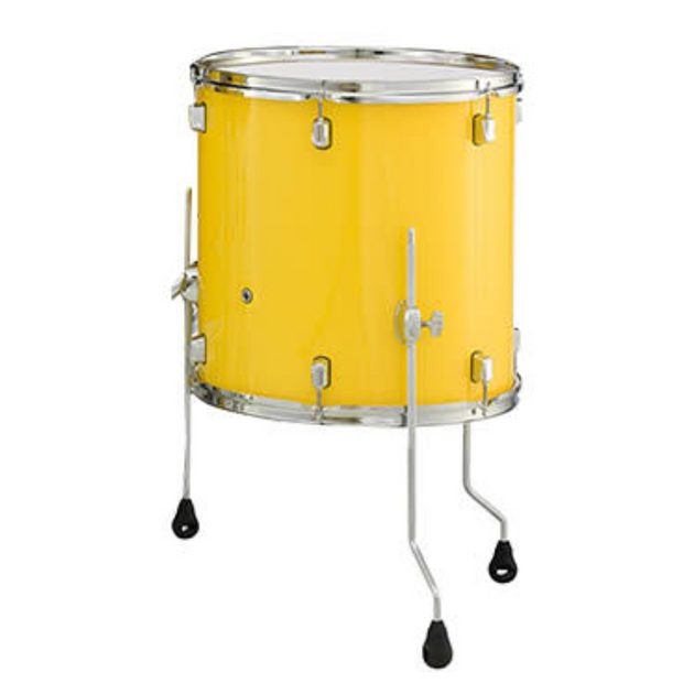 Pearl Decade Maple 14"x14" Floor Tom – Solid Yellow – Music City Canada