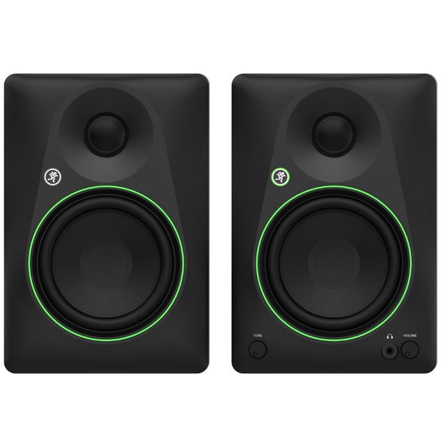 Mackie CR5BT 5" Powered Studio Monitors With Tone Control and Bluetoot ...