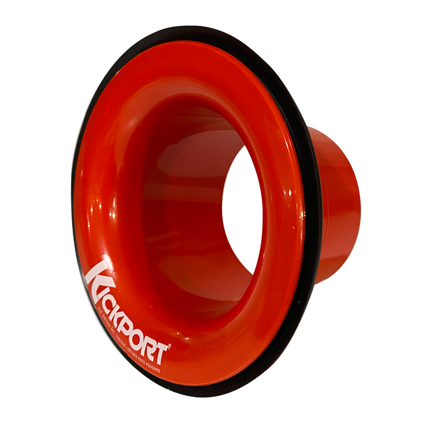 Kickport KP2R- Kickport Bass Drum Port- Red – Music City Canada