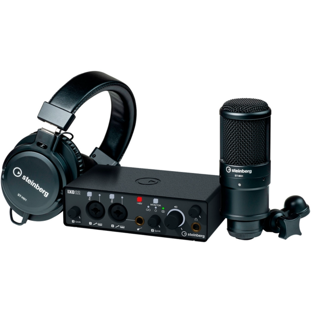 Steinberg IXO22 USB-C Audio Interface - Recording Pack – Music City Canada