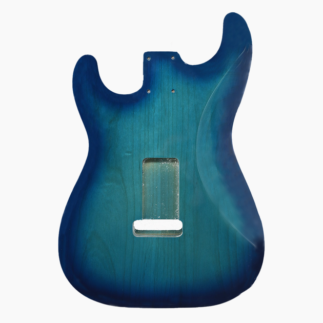 Allparts SBF-OBB Ocean Blue Burst Replacement Body for Stratocaster ...