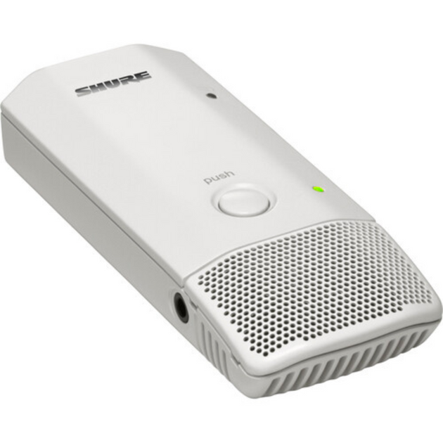 Shure MXW neXt 2 Wireless Boundary Microphone, Omni - White – Music ...