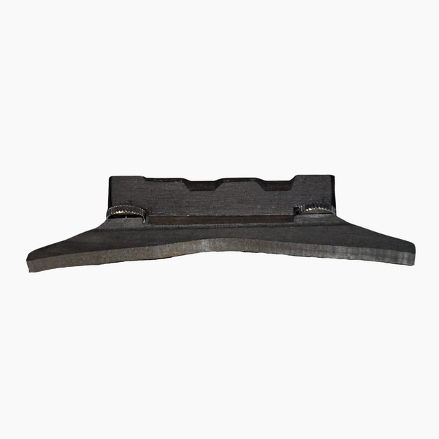 Allparts MB-0508 Adjustable Mandolin Bridge with Compensated Top Ebony ...
