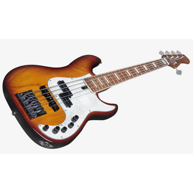 Sire P8 5-String Fretless Bass - Tobacco Burst – Music City Canada