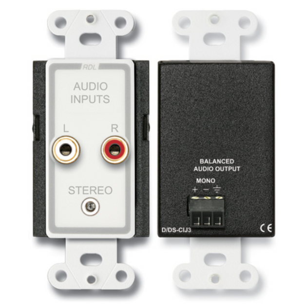 RDL D-CIJ3 Unbalanced Input Module – Music City Canada
