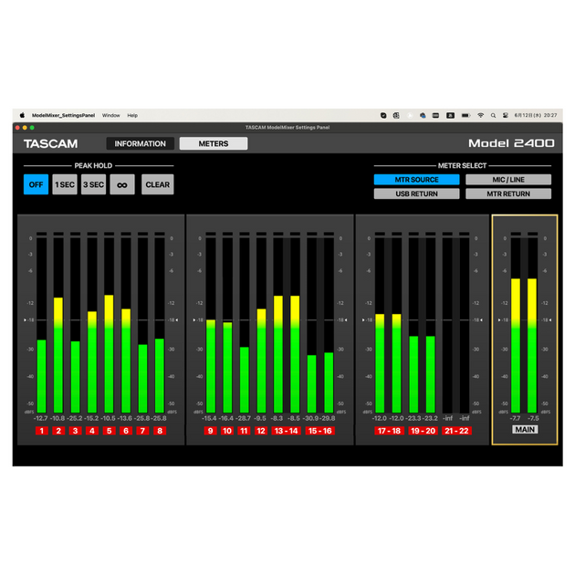 Tascam Model 2400 24-Track Flagship Analog Recording Console & Live Mi ...