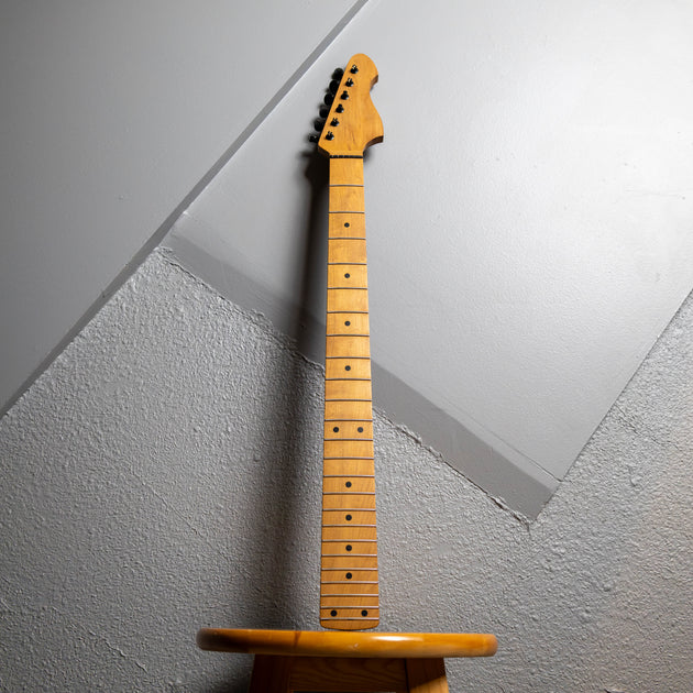 Warmoth USA - Baritone Conversion Bass "6" GTR Neck "Roasted Maple" 24 ...