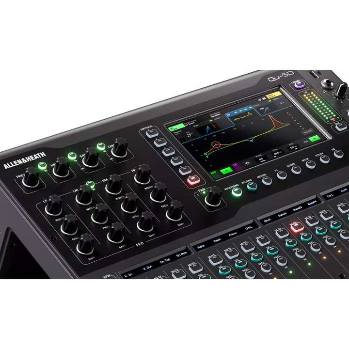 Allen & Heath Qu-5D 36-Channel / 12-Bus Digital Mixer with 16+1 Motori ...