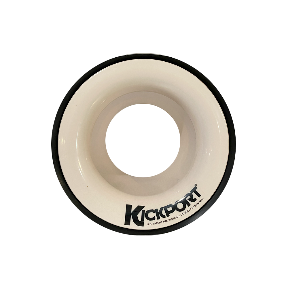 Kickport KP2WH - Bass Drum Port - White – Music City Canada