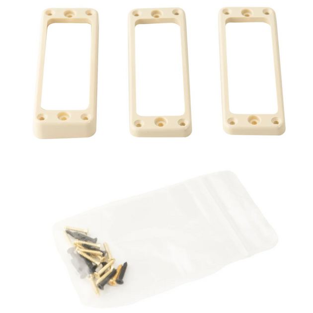 PRS Pickup Rings, Narrowfield Stoptail - Ivory (3) – Music City Canada