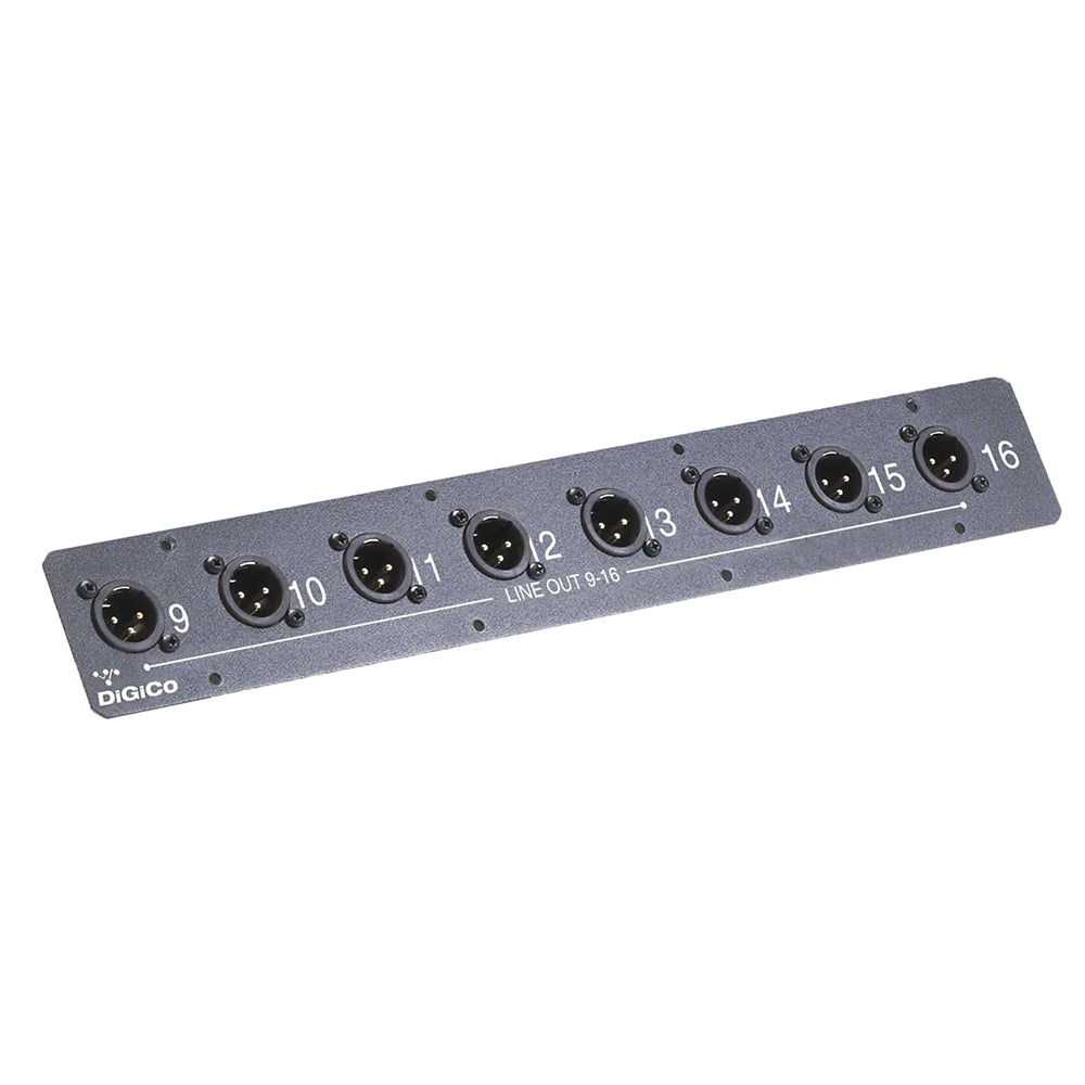 DiGiCo [MOD-D-RACK-DAC] D-Rack Analog Output Card – Music City Canada
