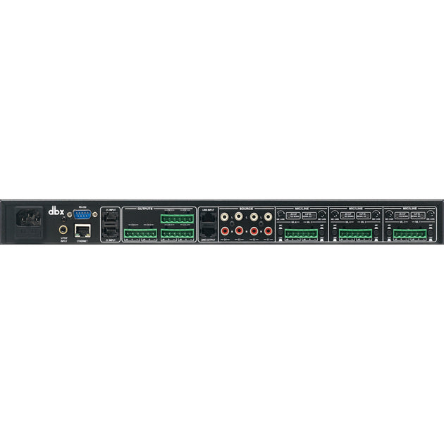 DBX 1260m 12x6 Digital Zone Processor - 12 Inputs (6 Mic/line + 4 ster ...