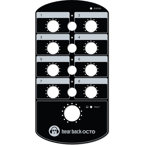 Hear Technologies OCTOMOL Overlays for Hear Back Octo (5-Pack) – Music ...
