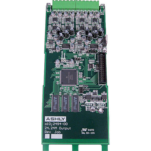 Ashly 4-Output Card for NE24.24M Protea DSP Audio Matrix Processor (Bo ...