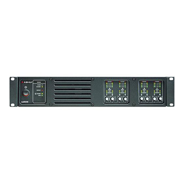 Ashly ne8250 8-Channel Network Enabled Amplifier (8 x 250W @ 4 Ohms ...