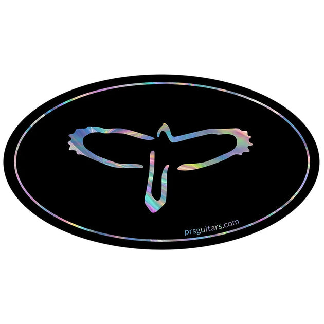 PRS Sticker 12th Fret Bird Prism – Music City Canada