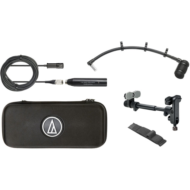 Audio-Technica ATM350 Cardioid Condenser Instrument Microphone 9” Goos ...