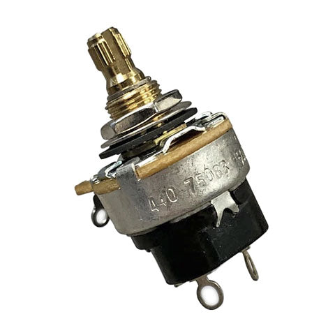 Gibson AT520 500K OHM Audio Taper Potentiometer Push/Pull Regular/Shor ...