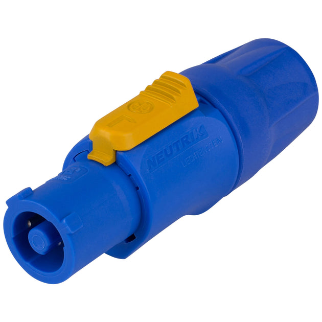 Neutrik NAC3FCA - 3 Pole Inline AC Connector for Power In System -Blue ...