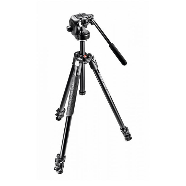 Manfrotto - 290 EXTRA KIT (MT290XTA3 TRIPOD 3-SECTION + 128RC PHOTO/VI ...