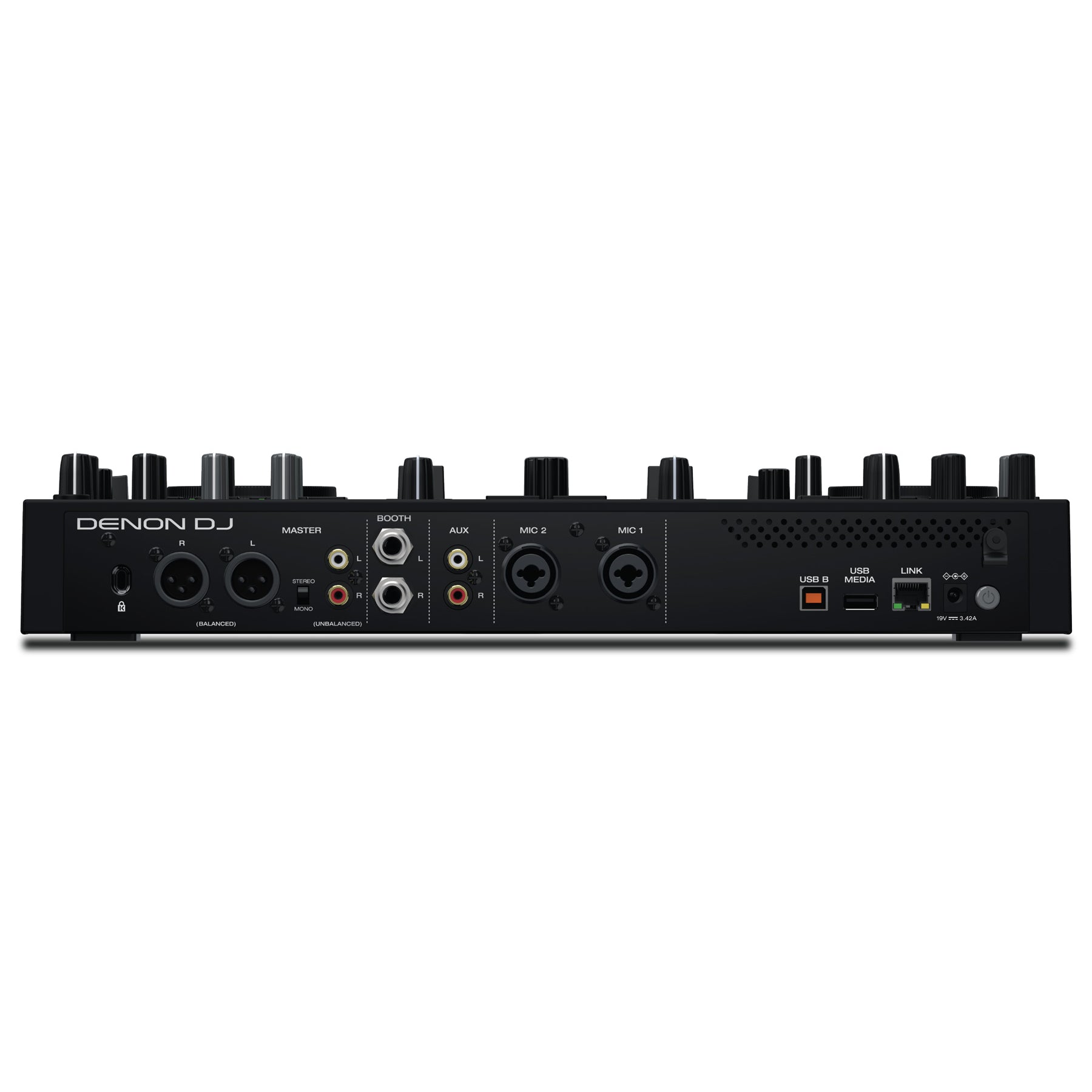 Denon PRIME GO Rechargeable Smart DJ 2-Deck Console w/ 7'' Touchscreen ...