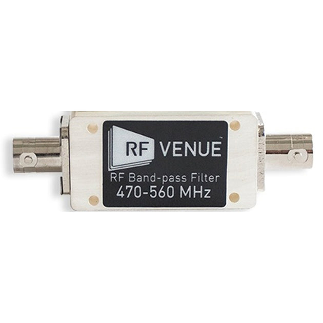 RF Venue Band-Pass Filter - 470-560 MHz – Music City Canada