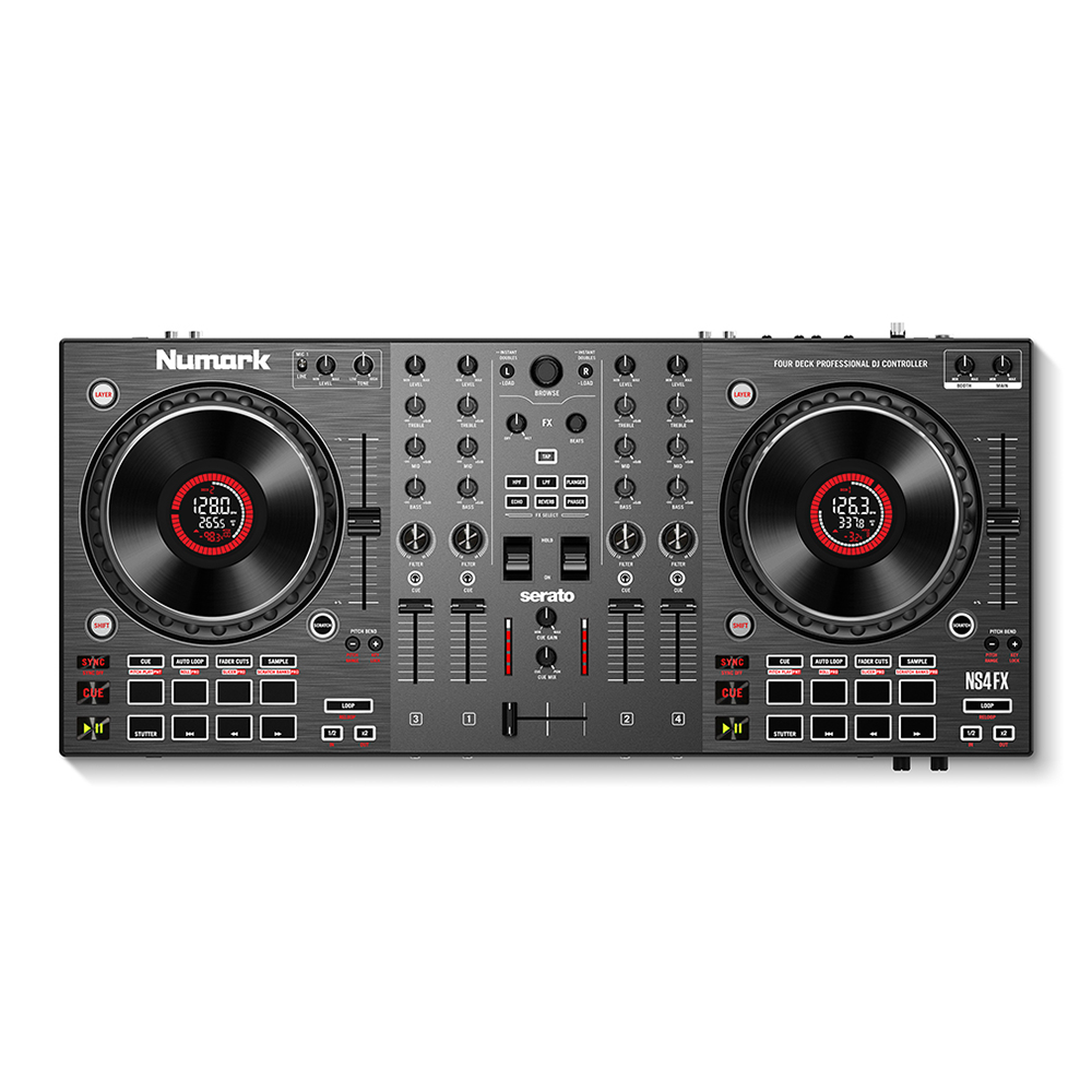 Numark NS4FX 4-Channel DJ Controller – Music City Canada